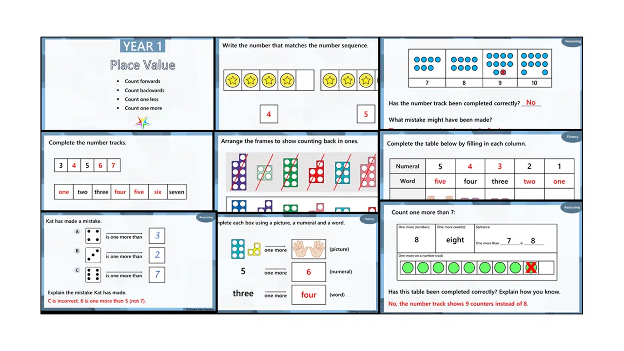 Place value (within 10) - Week 2 | Presentation – Primary Stars Education