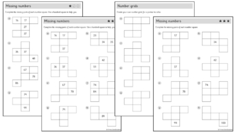 Missing numbers | Activity – Primary Stars Education