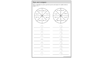 Spin and compare | Game – Primary Stars Education
