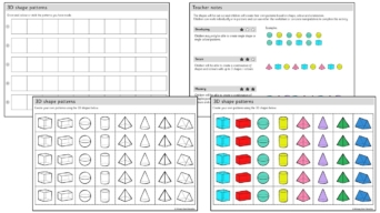 3D shape patterns | Activity – Primary Stars Education