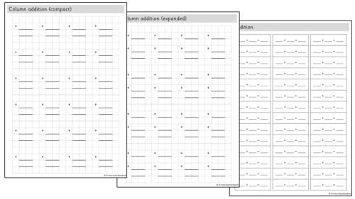 Addition | Template – Primary Stars Education