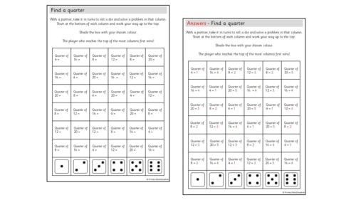 Find a quarter | Game – Primary Stars Education
