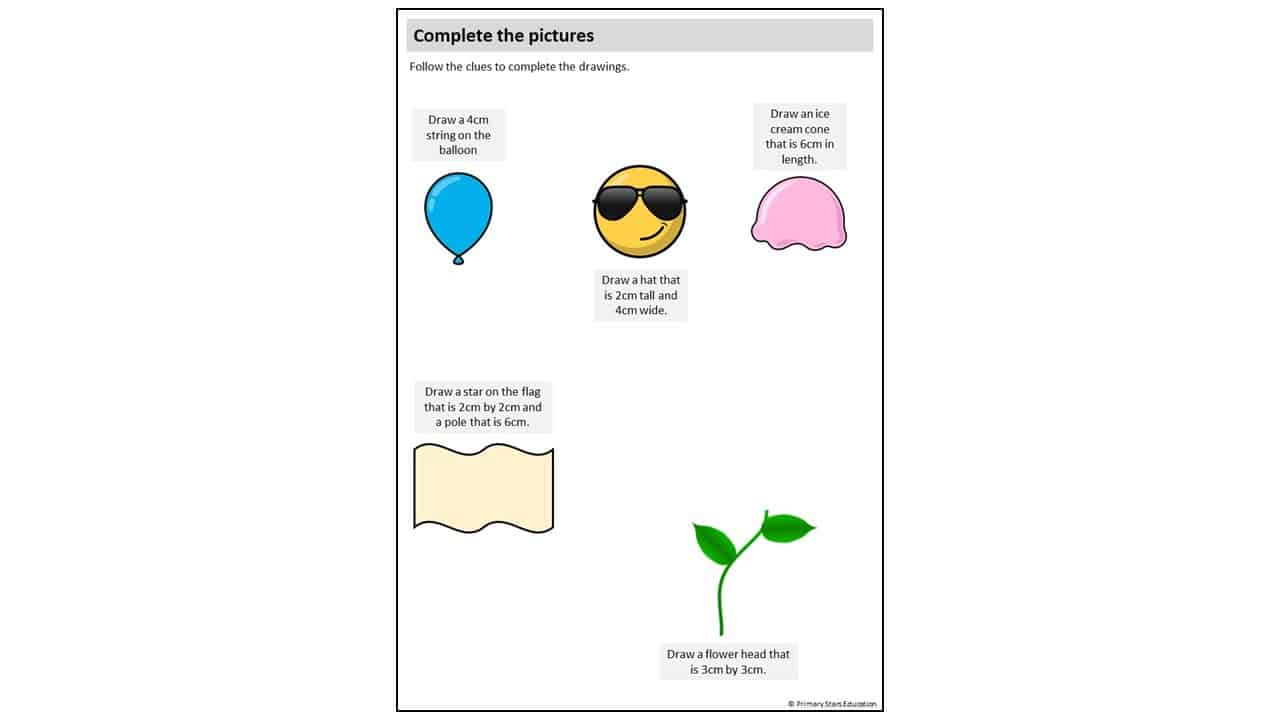 Complete the pictures | Extension – Primary Stars Education