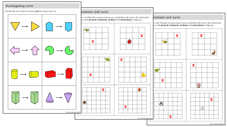 Year 2 - Position and direction | Consolidation – Primary Stars Education
