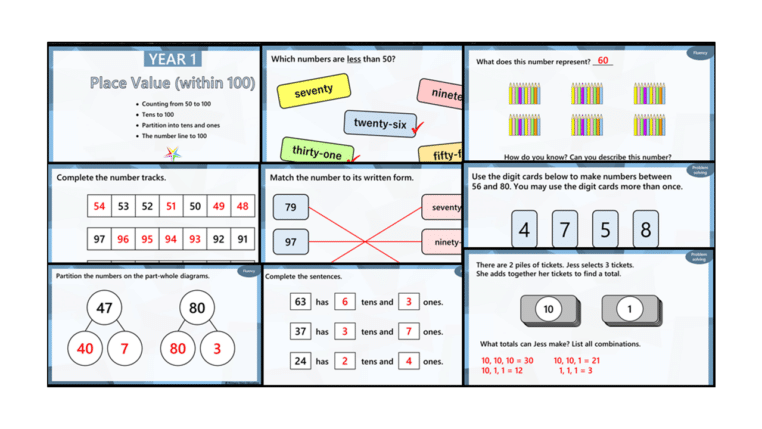 Place Value (within 100) Week 7 | Presentation – Primary Stars Education